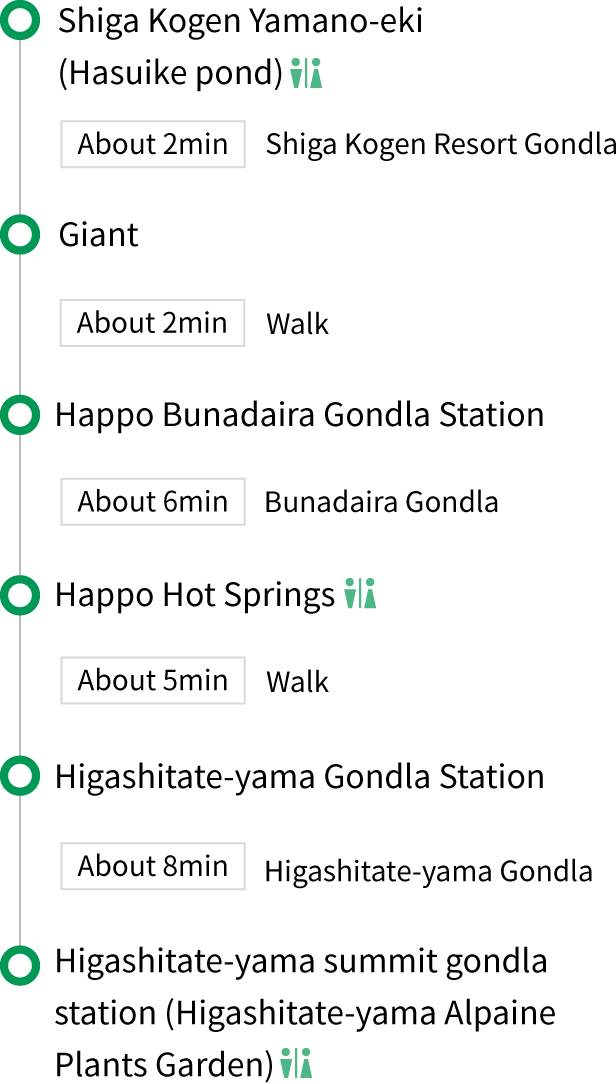Shiga Kogen Golden Line | Trekking | Shiga Kogen Nature Conservation Center